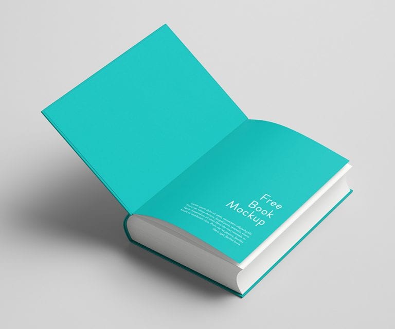 Free thick book mockup - Mockups Design