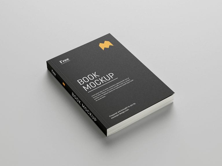Free book mockup - Mockups Design