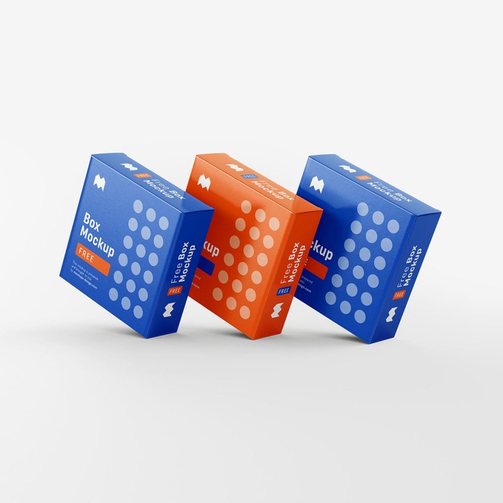 Free box mockup - Mockups Design