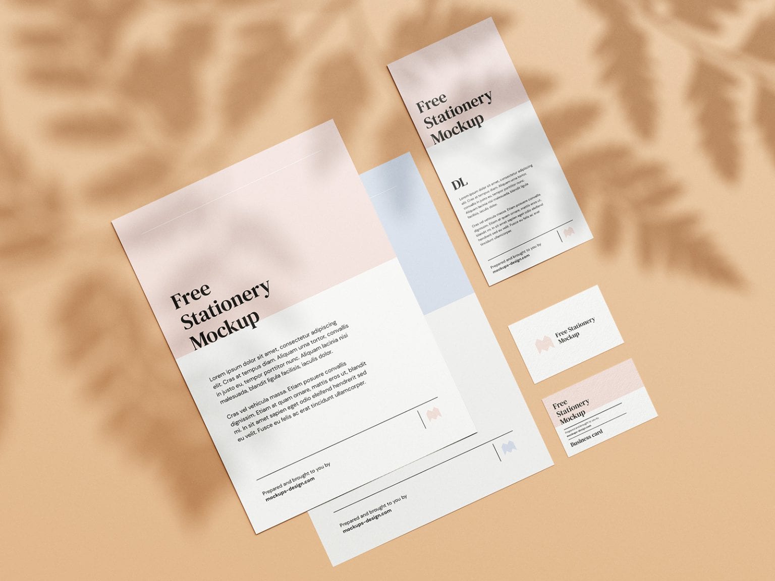 Free simple stationery mockup - Mockups Design Free simple stationery mockup - Mockups Design