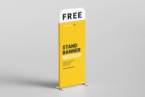 Free display stand mockup - Mockups Design