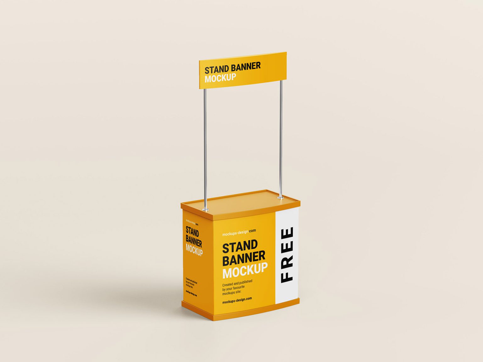 Free trade stand mockup - Instant Download