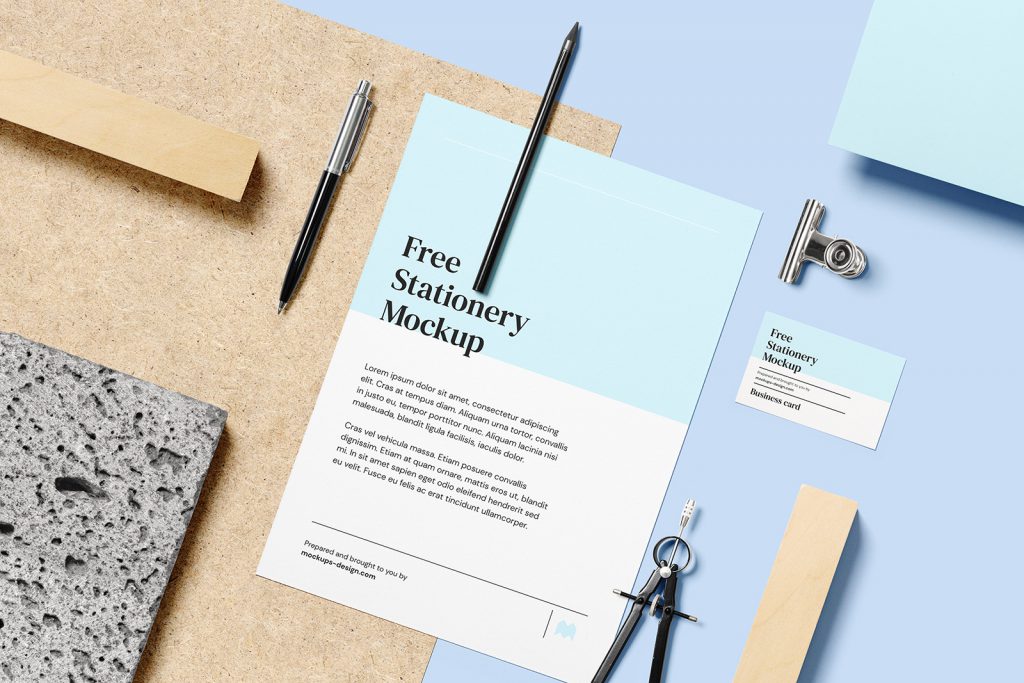 Letterhead mockup - Instant Download
