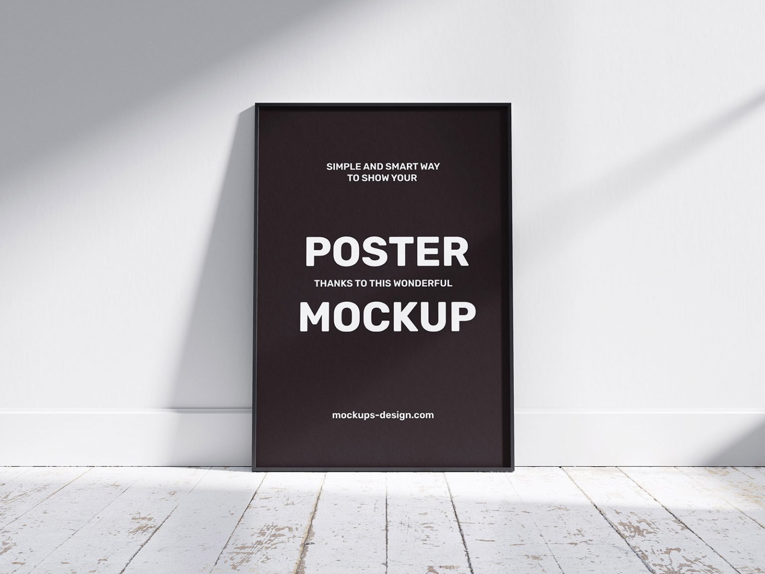 Poster frame mockup - Instant Download