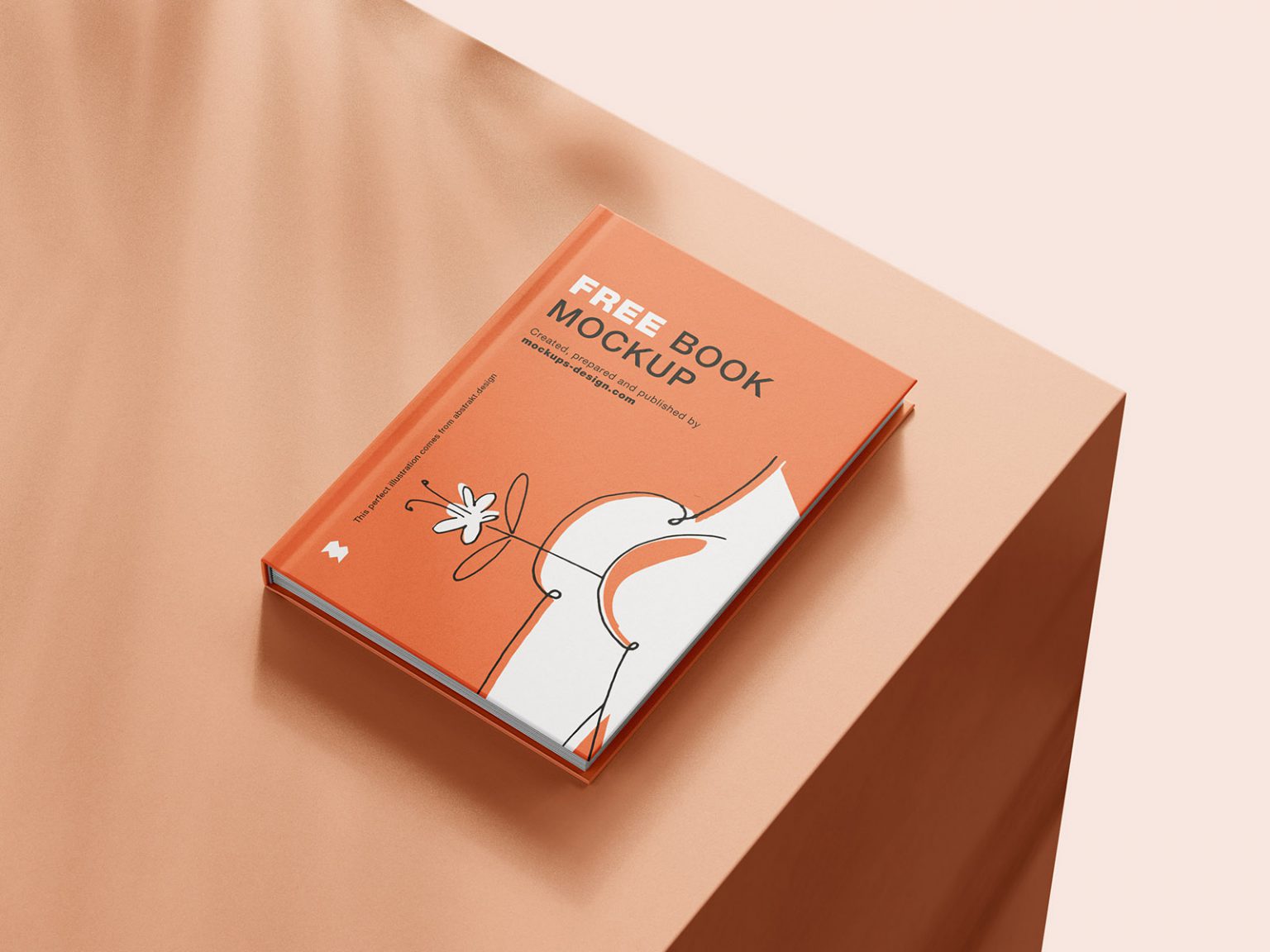 Free book mockup / A5 size - Mockups Design