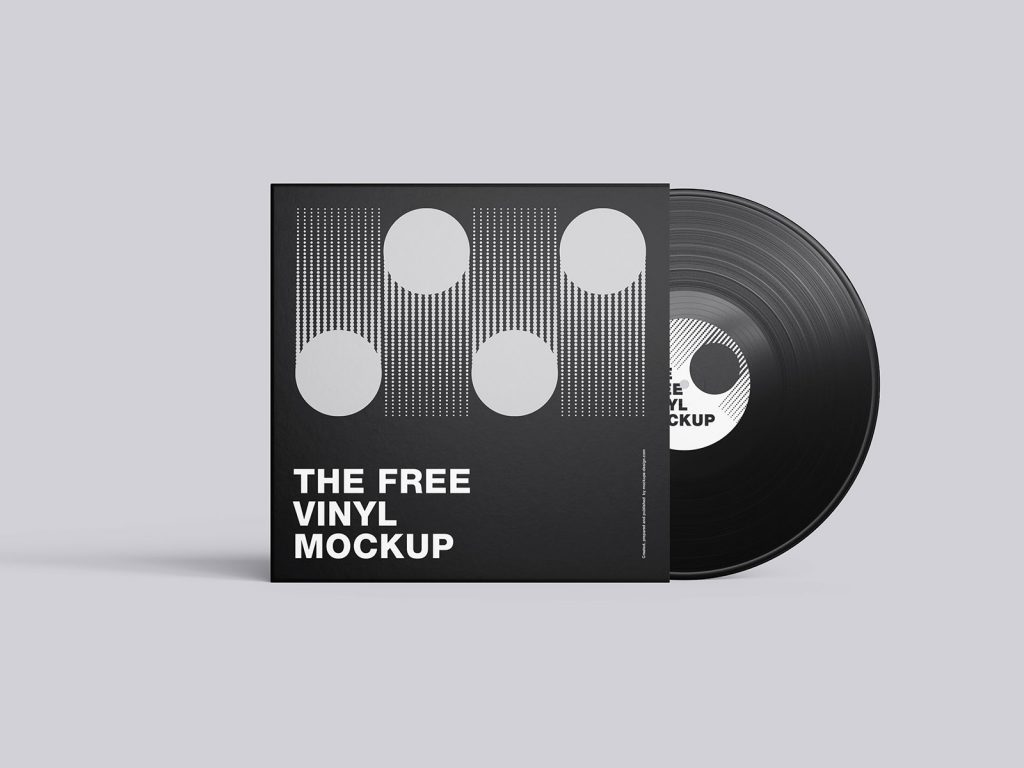 Free vinyl mockup - Mockups Design