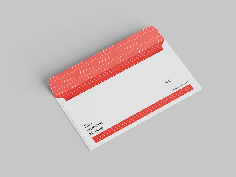 Free DL envelope mockup - Mockups Design