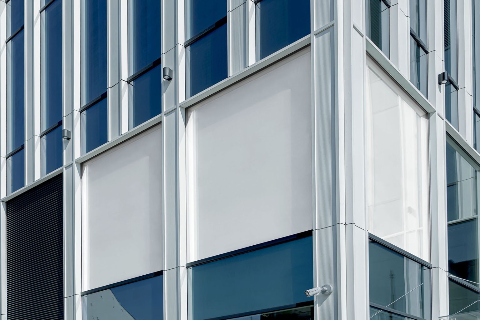 Modern building windows mockup - Mockups Design