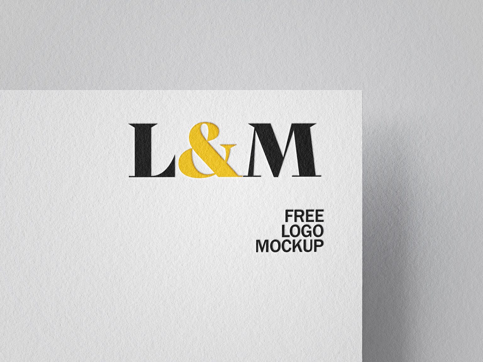 Logo mockup - Mockups Design
