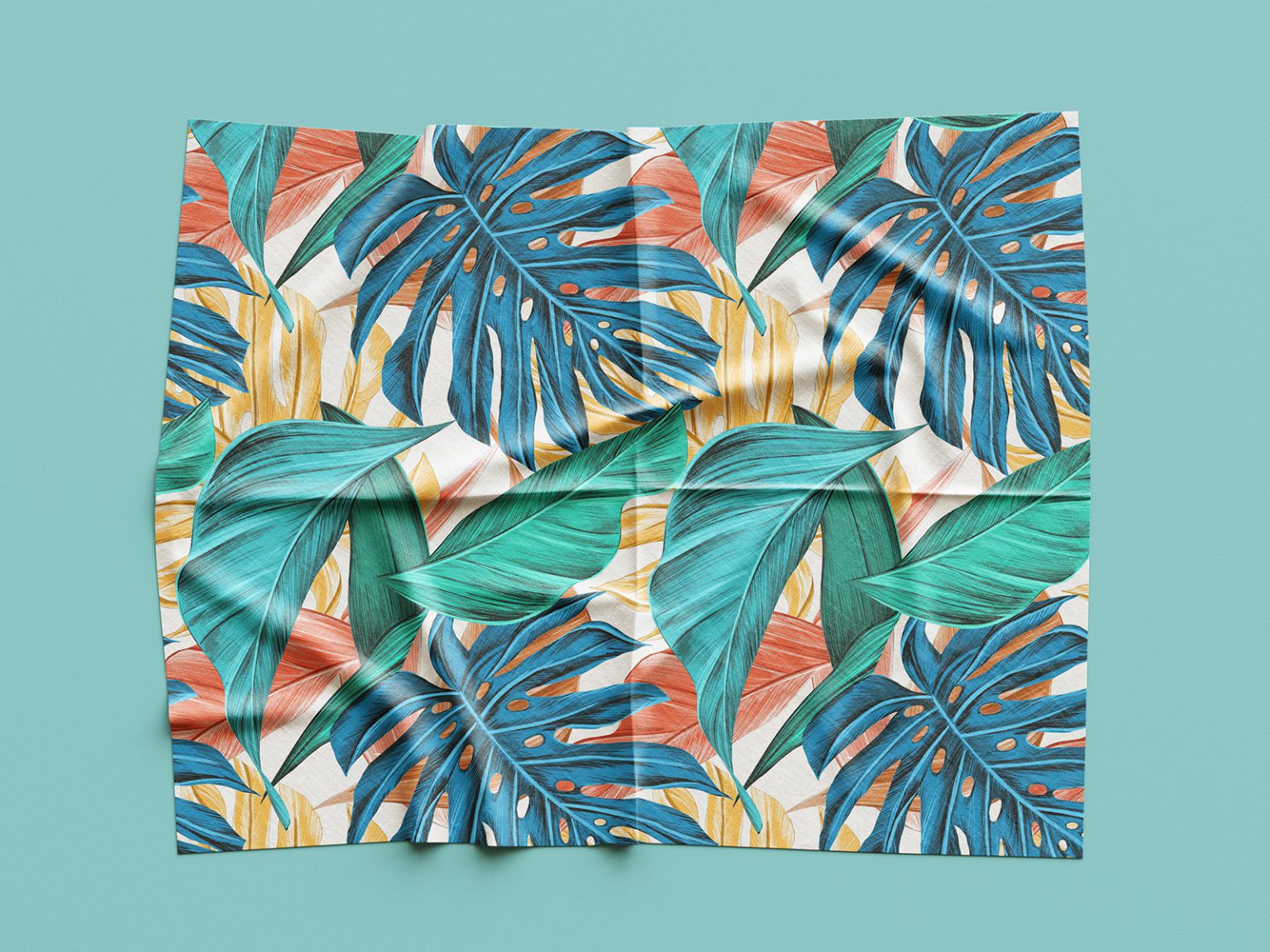 Free fabric mockup - Mockups Design