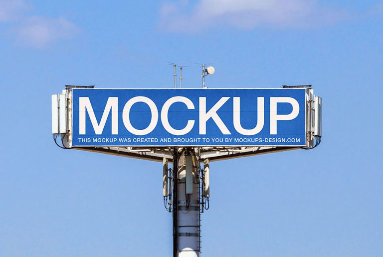 Large format billboard mockup - Mockups Design Large format billboard mockup - Mockups Design