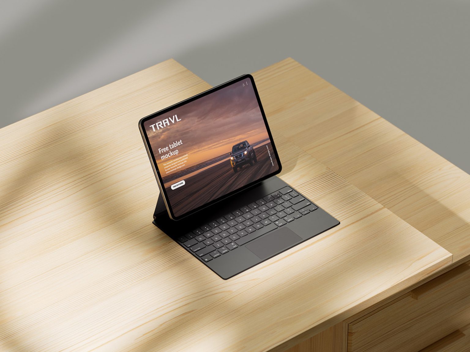 Free tablet mockup - Mockups Design