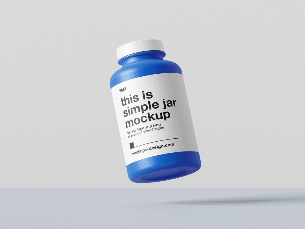 Plastic container mockup - Mockups Design