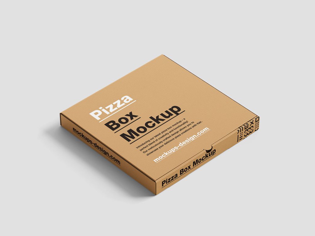 Pizza box mockup - Mockups Design