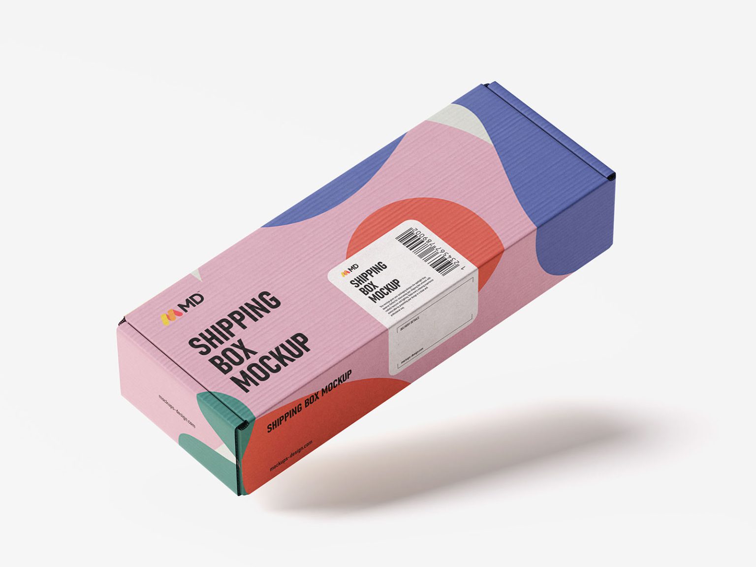 Shipping box mockup - Mockups Design