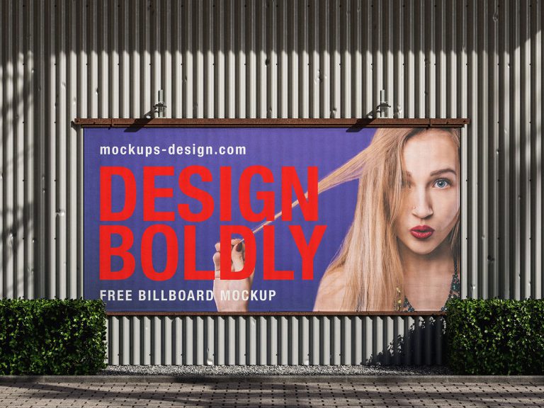 Outdoor banner mockup - Mockups Design