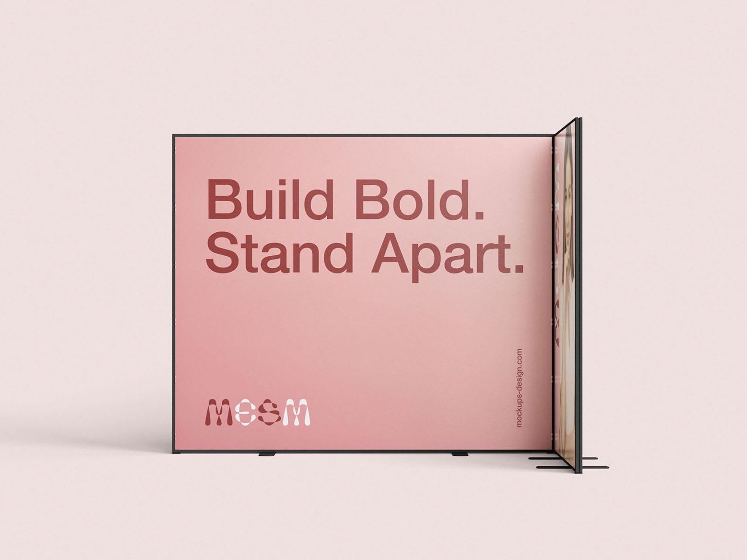 Modular exhibition stand mockup - Mockups Design