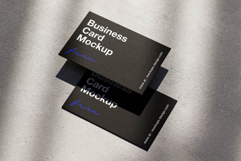 Free BUSINESS CARDS Mockups - Mockups Design