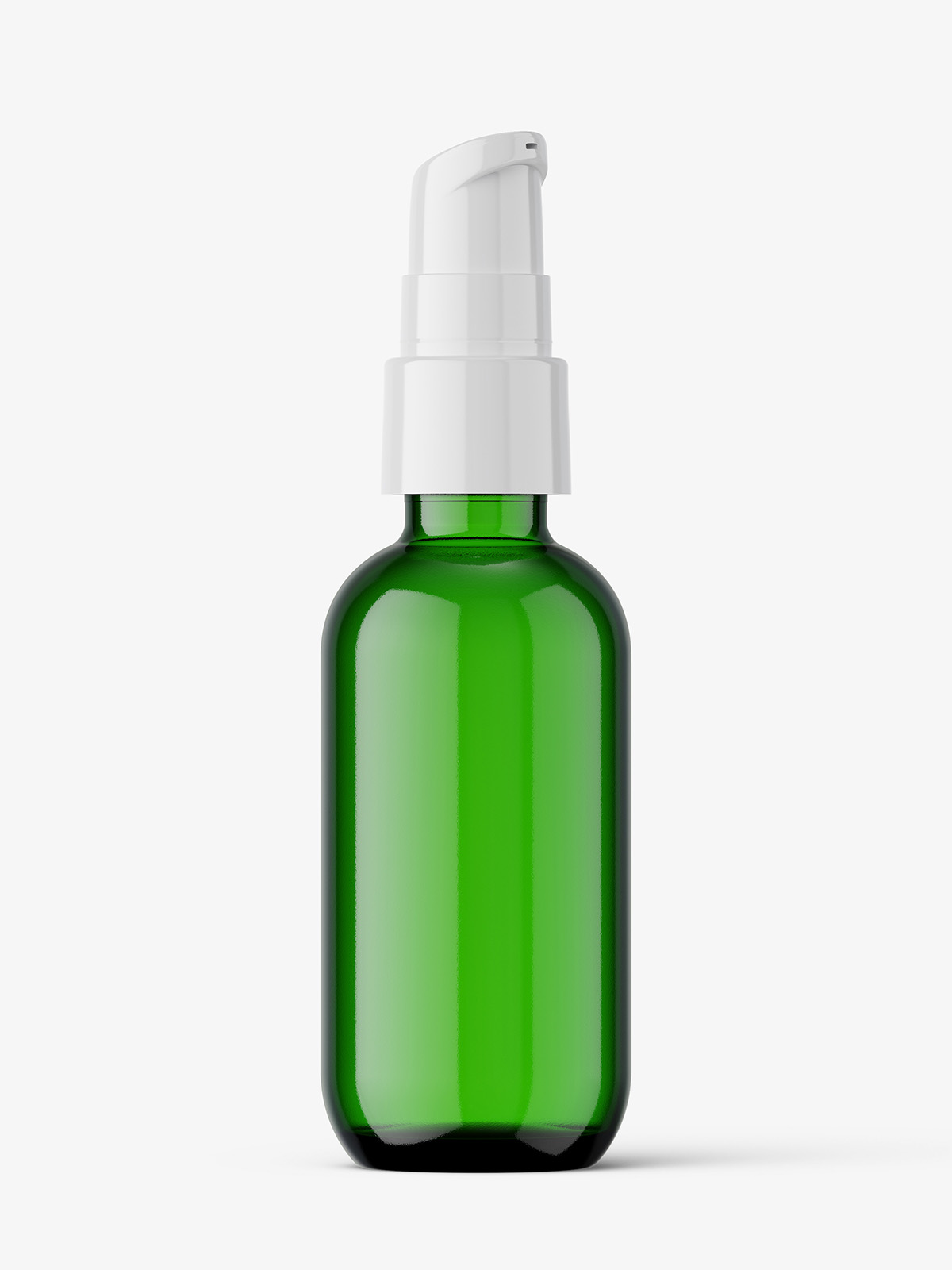 Airless green bottle mockup - Mockups Design