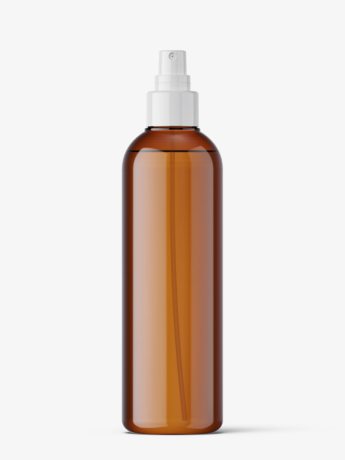 Spray bottle mockup / amber - Mockups Design