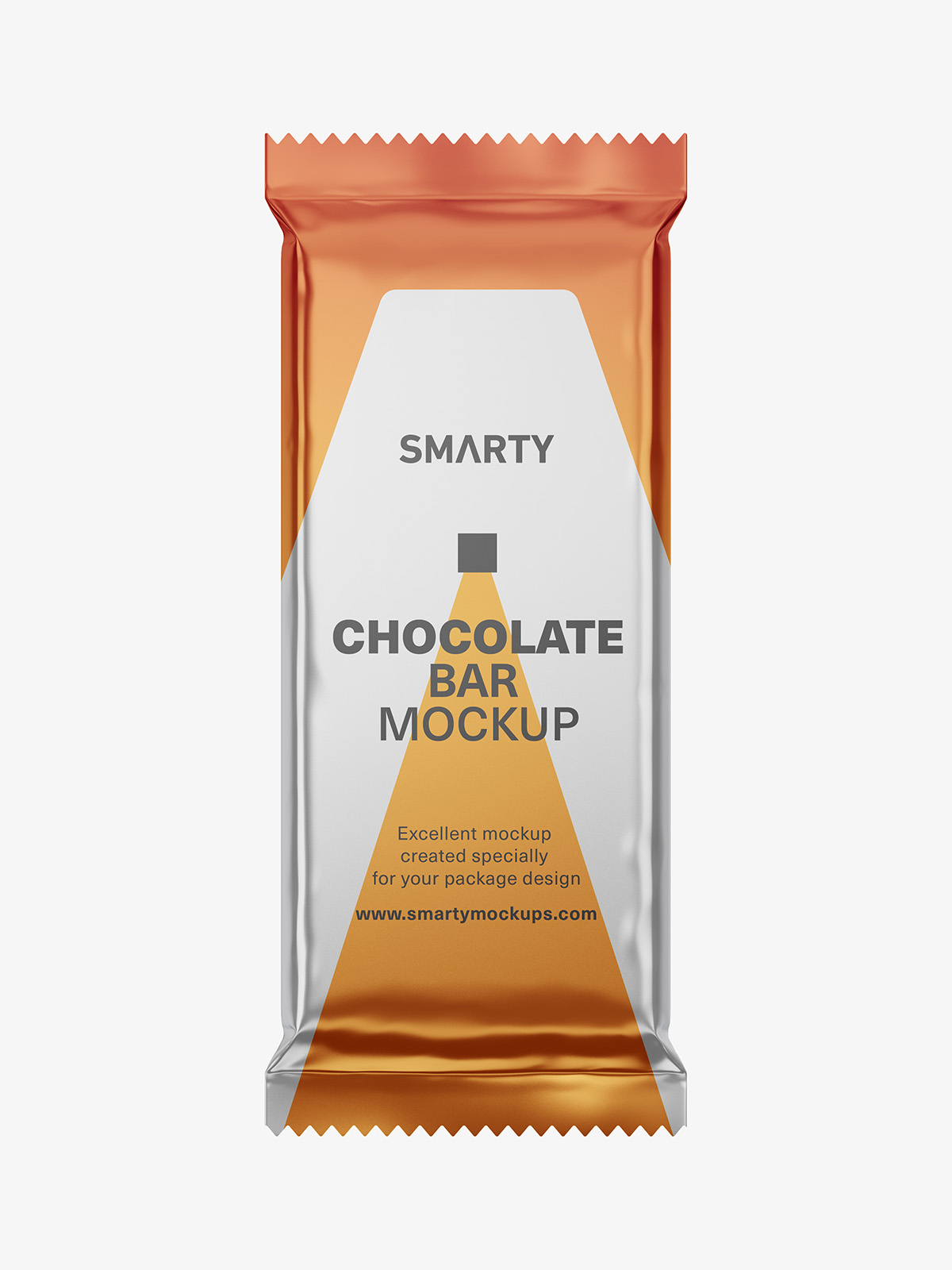 Free chocolate bar mockup / metallic - Mockups Design