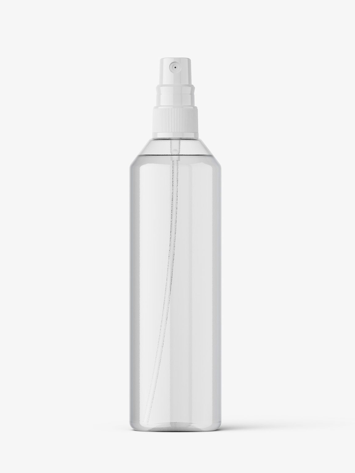 Clear spray bottle mockup - Mockups Design