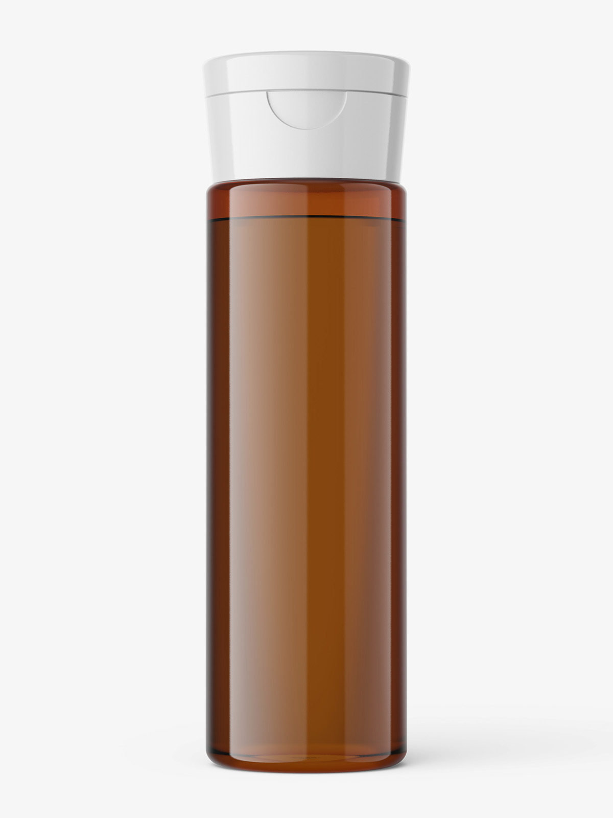 Cosmetic bottle mockup / amber - Mockups Design