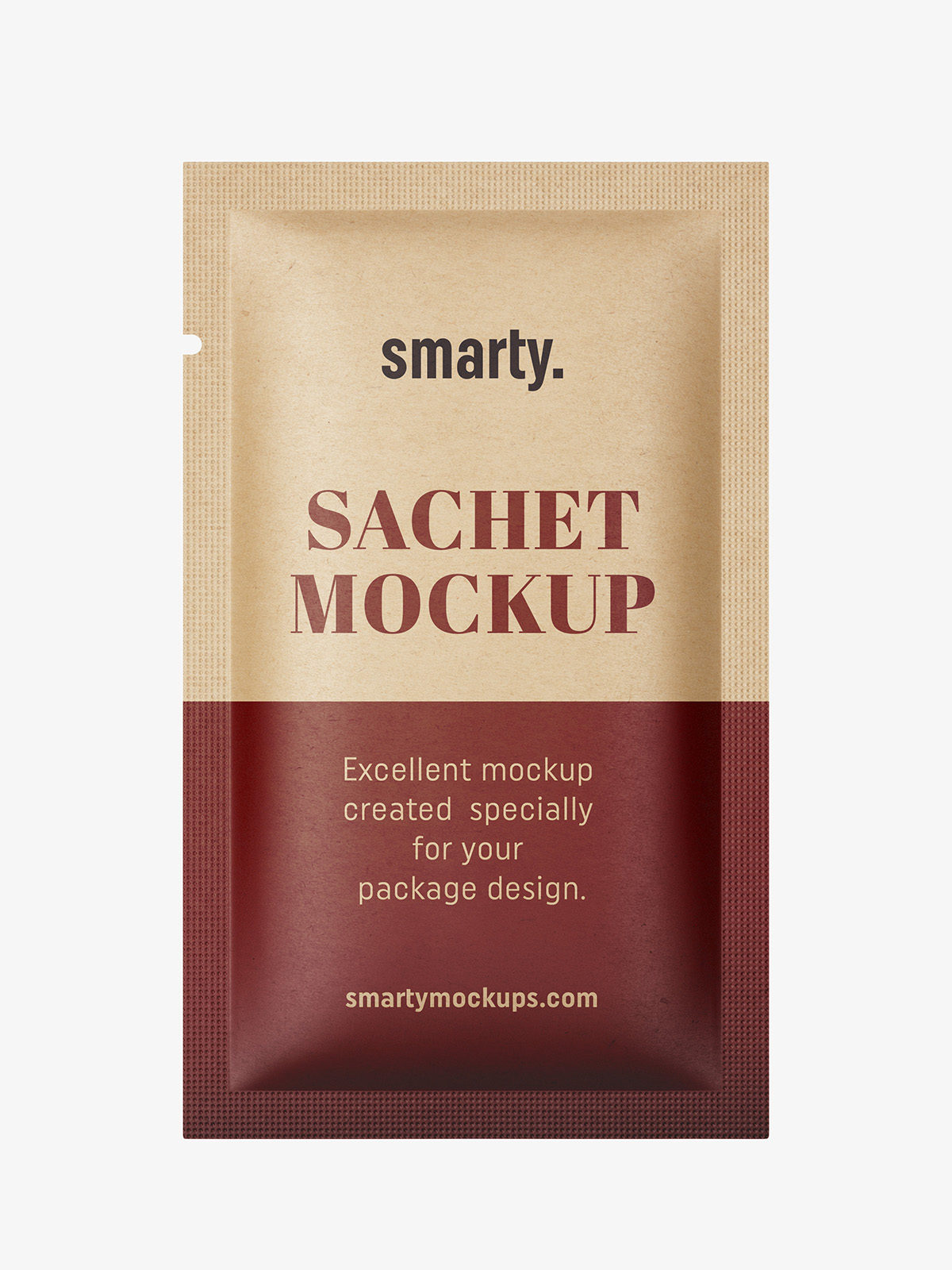 Eco-paper sachet - Mockups Design