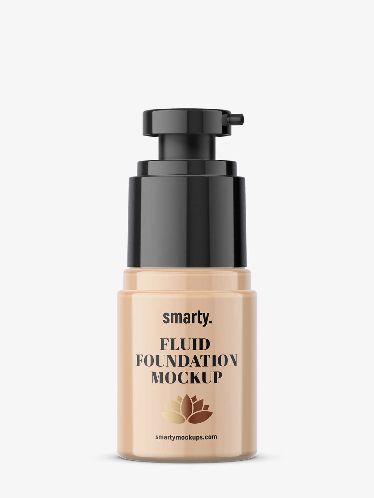 Fluid foundation mockup - Mockups Design