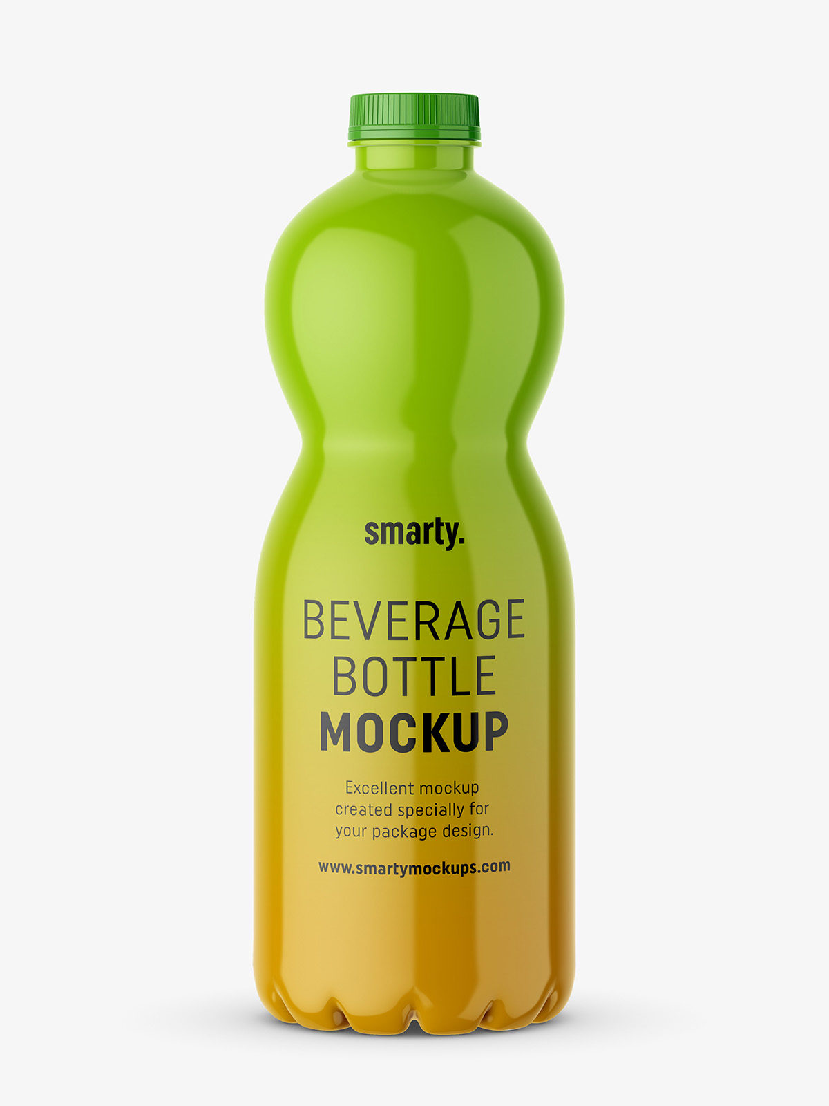 Beverage bottle mockup - Mockups Design