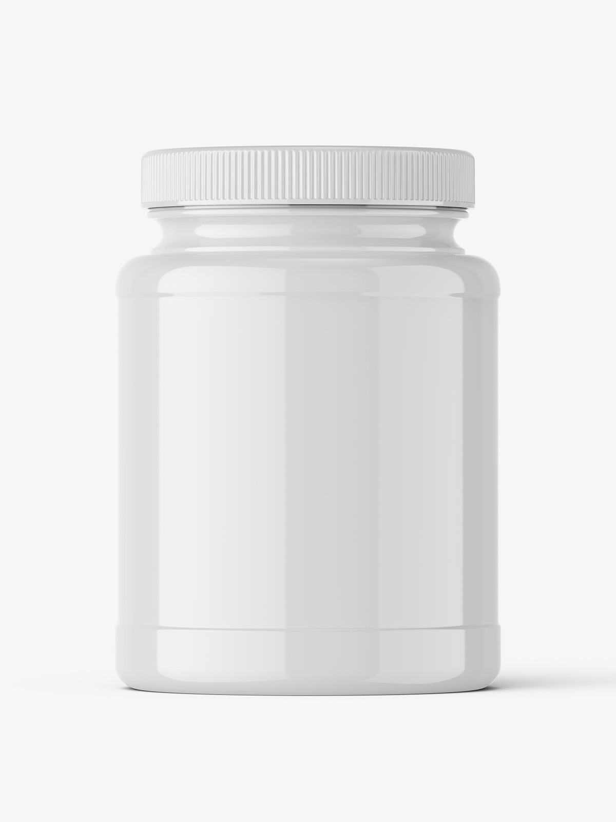 Glossy jar mockup - Mockups Design