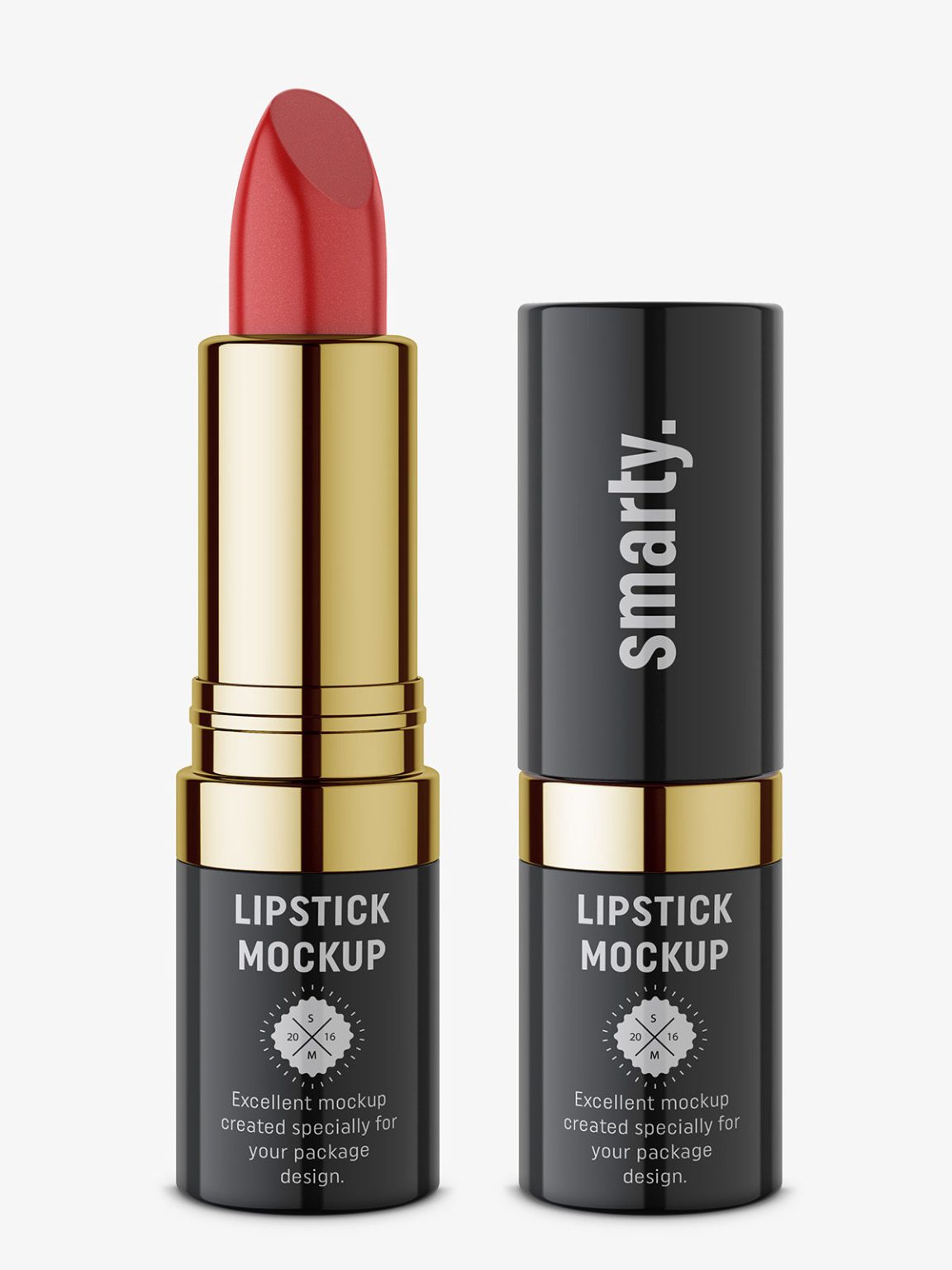 Glossy lipstick mockup - Mockups Design