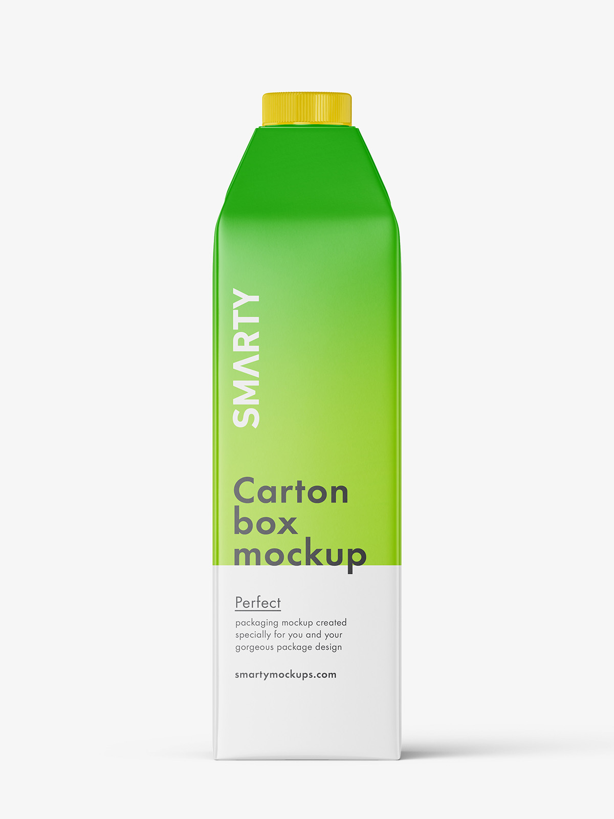 Carton juice mockup - Mockups Design
