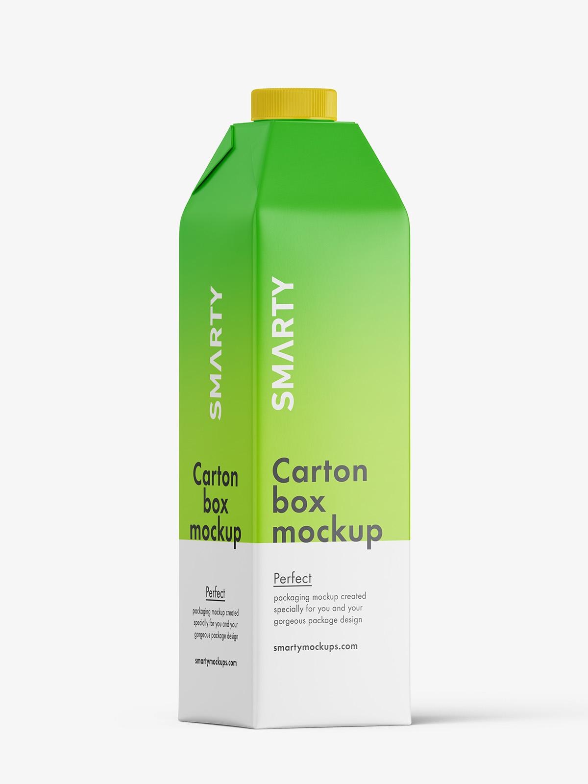 Carton juice mockup - Mockups Design