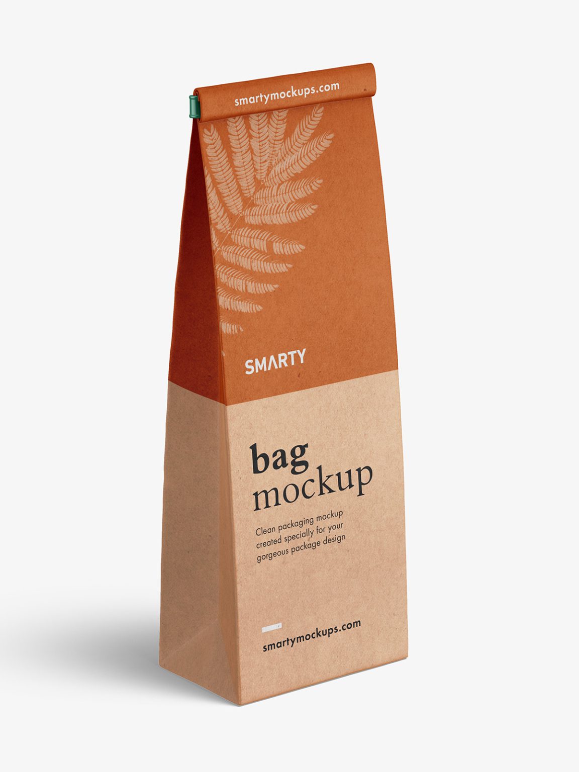 Kraft paper bag mockup - Mockups Design