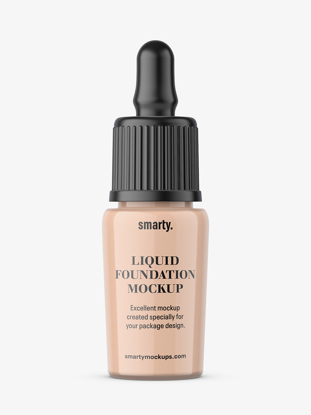 Liquid foundation bottle mockup - Mockups Design