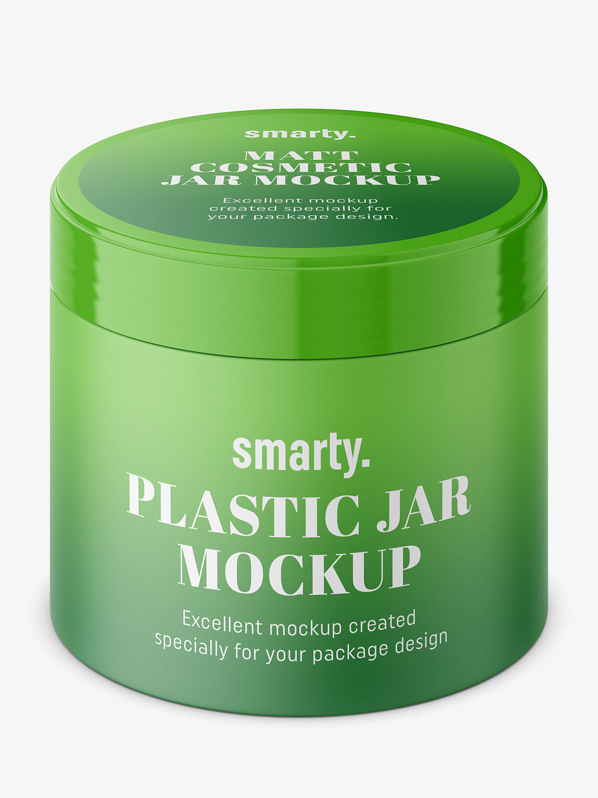 Tall matt jar mockup - Mockups Design
