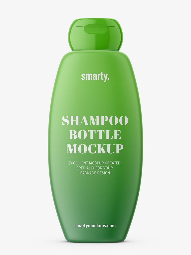 Shampoo bottle mockup - Mockups Design