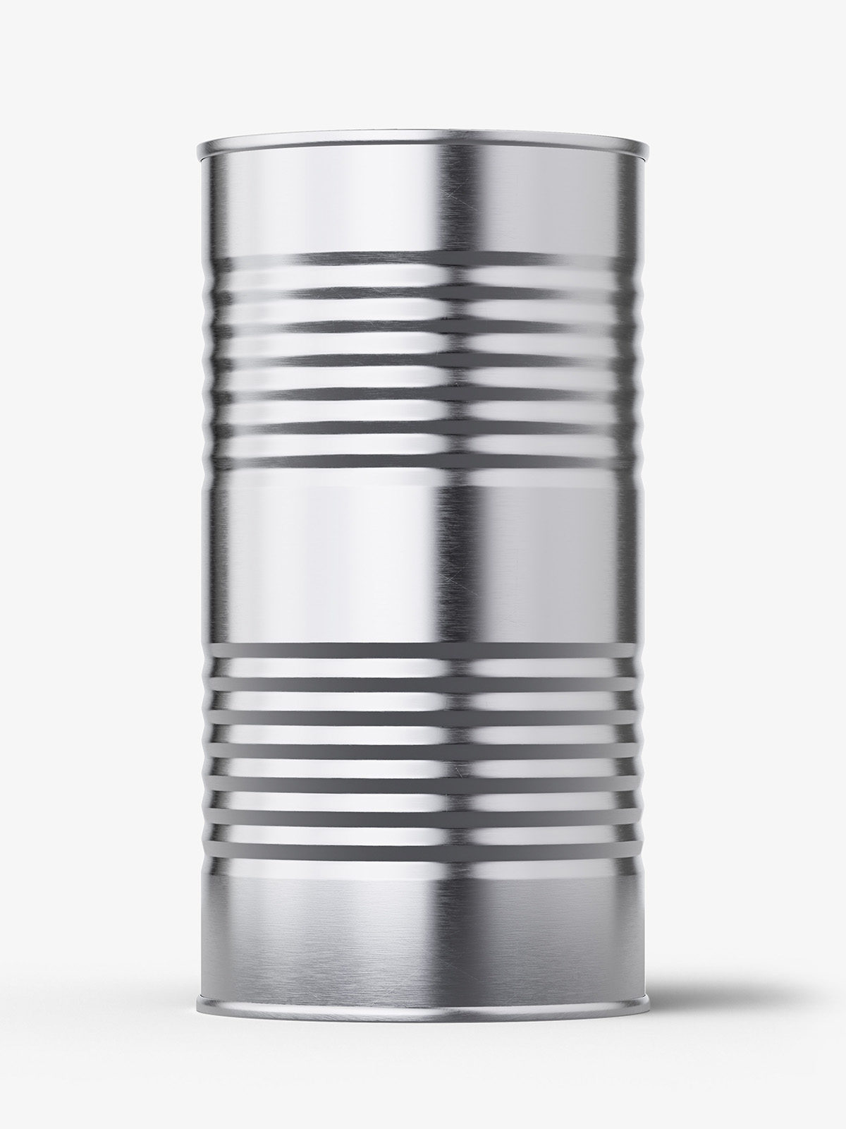 Tin can with label mockup / 840 ml - Mockups Design