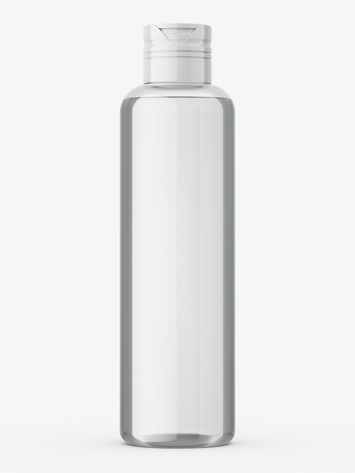 Universal transparent bottle mockup - Mockups Design